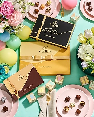Godiva Holiday Advent Calendar Enchanted Forest - Premium Belgian Assorted Chocolate Gift Box ...