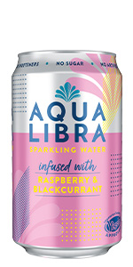 Aqua Libra Sparkling Water, Sugar Free Fruit Water, No Sugar, No Calories, Watermelon ...