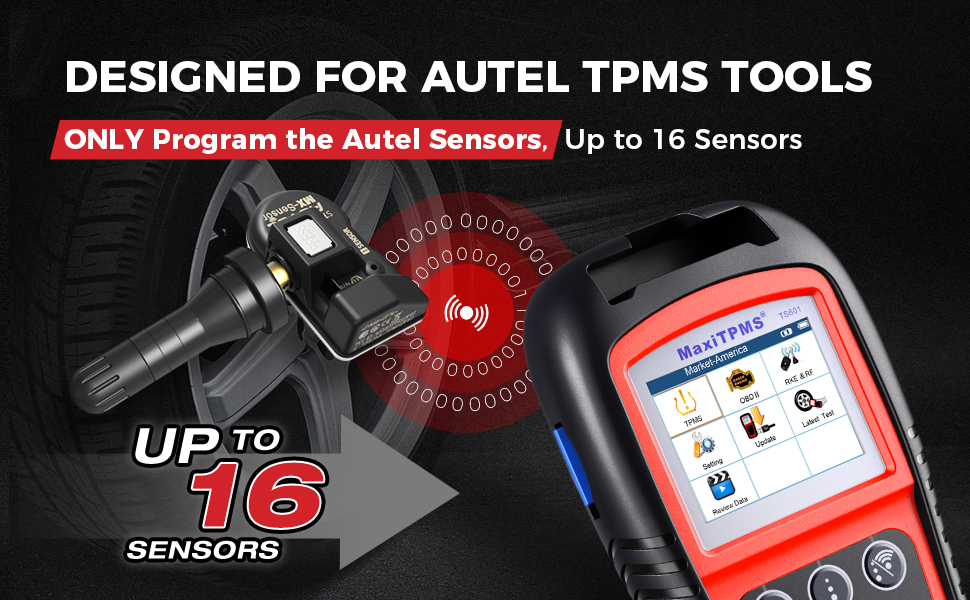 Amazon.com: Autel MX-Sensor 2 in 1 (315MHz+433MHz) Press-in OE-Level ...