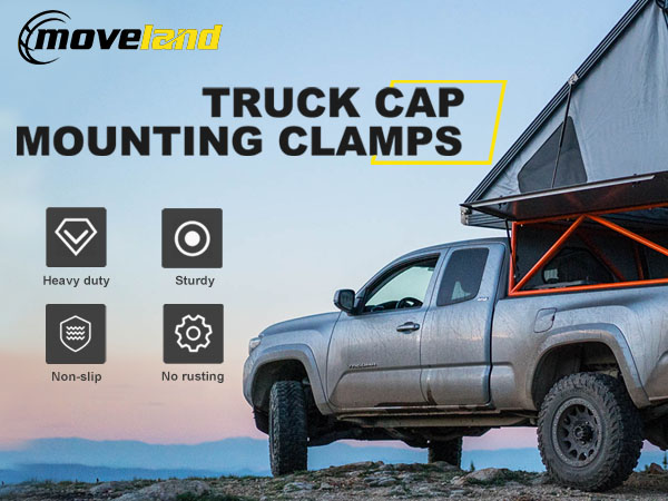 Mua moveland Upgraded 𝟖 𝐏𝐂𝐒 Camper Shell Clamps - Heavy Duty Truck ...