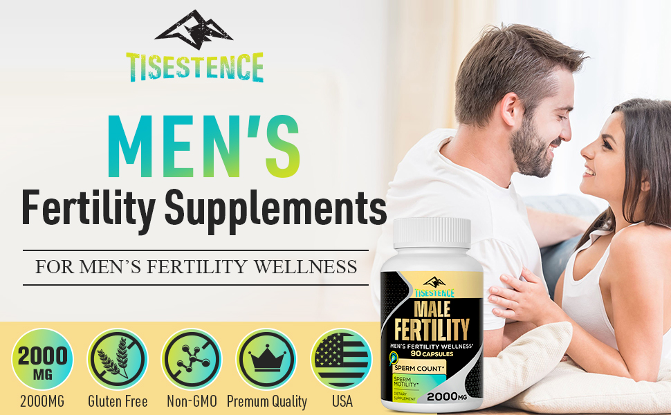 Amazon.com: Fertility Supplements for Men, Male Prenatal Vitamins -Optimal Sperm Count, Motility ...