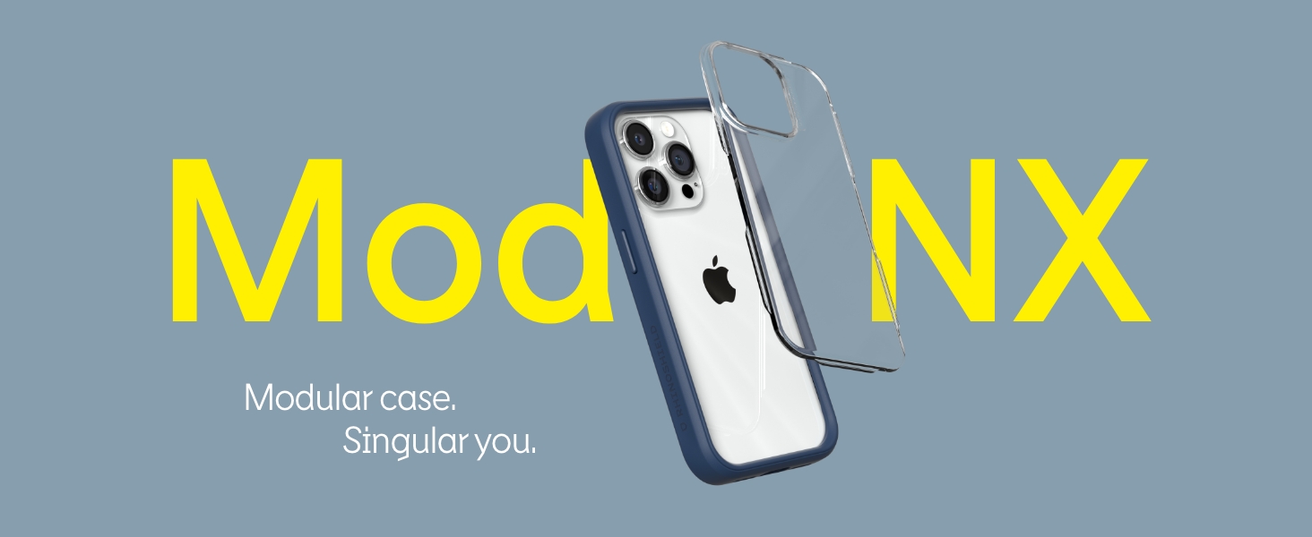 Amazon.com: RhinoShield Modular Case Compatible with [iPhone 15] | Mod NX - Customizable Shock ...