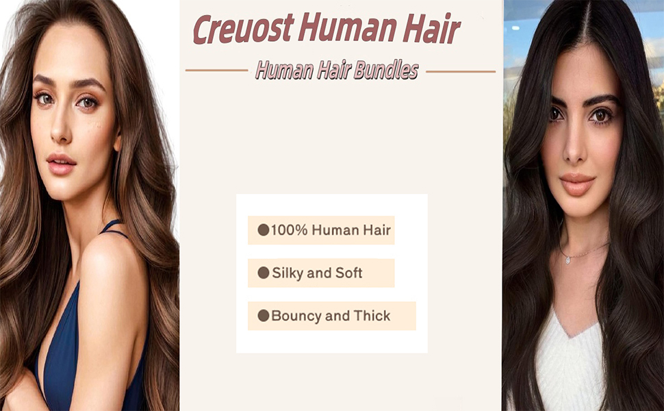 Creuost #99j Red Human Hair Bundles Straight Weave 3 Bundles Total 300g 100% Unprocessed Virgin ...