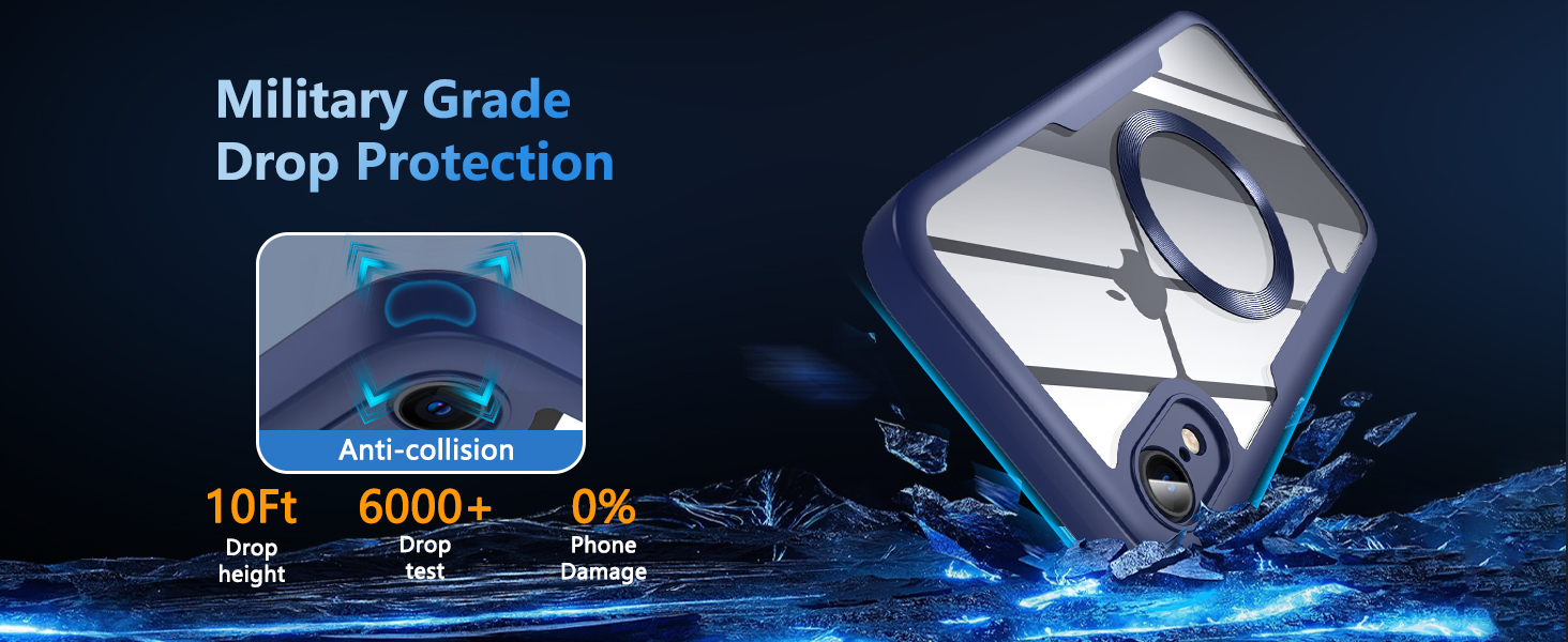 Amazon.com: BESINPO for iPhone XR Case, iPhone XR Phone Case [Compatible with MagSafe] [Full ...