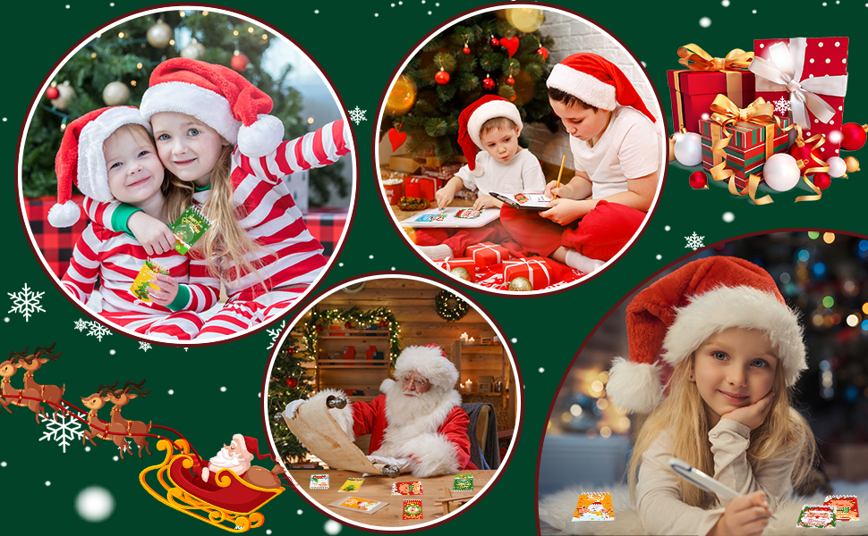 Amazon.com : CCINEE 24 Packs Mini Christmas Notepads, Holiday Memo Spiral Notebooks Snowman ...