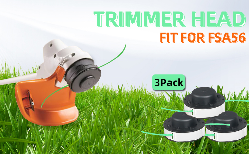 Amazon.com: Replacement Spool For Stihl Fsa 56 3 Pack,Weed Eater String For Stihl Autocut 2-2 ...