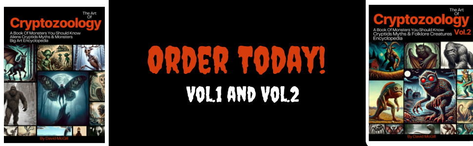 Amazon.com: The Art Of Cryptozoology Vol 2: A Book Of Monsters You Should Know Cryptids Myths ...