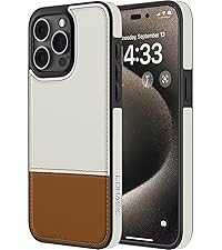 Amazon.com: LOHASIC for iPhone 15 Pro Case Leather Compatible with Magsafe,Elegant Soft Color ...