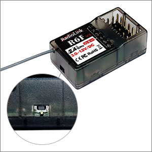 Radiolink R6F RC Empfänger 2.4 Ghz 6-Kanal große Reichweite bis zu 400m für Autos Boote ...
