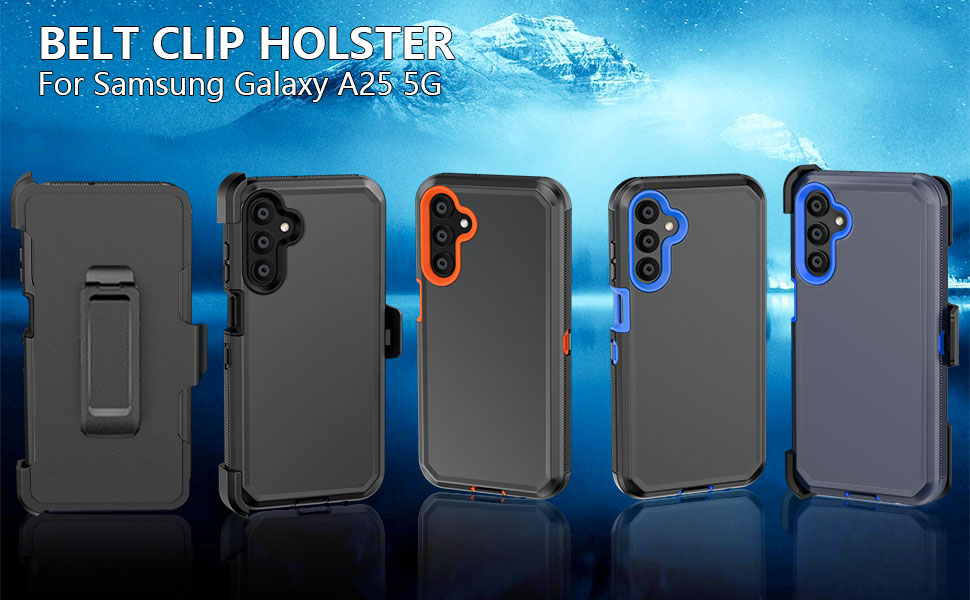 Amazon.com: TASHHAR Phone Case for Samsung Galaxy A25 5G case,Heavy Duty Hard Shockproof Armor ...