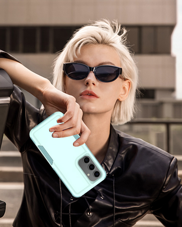 Amazon.com: LEXNEC Designed for Samsung Galaxy A15 5G Case with Tempered Glass Screen Protector ...