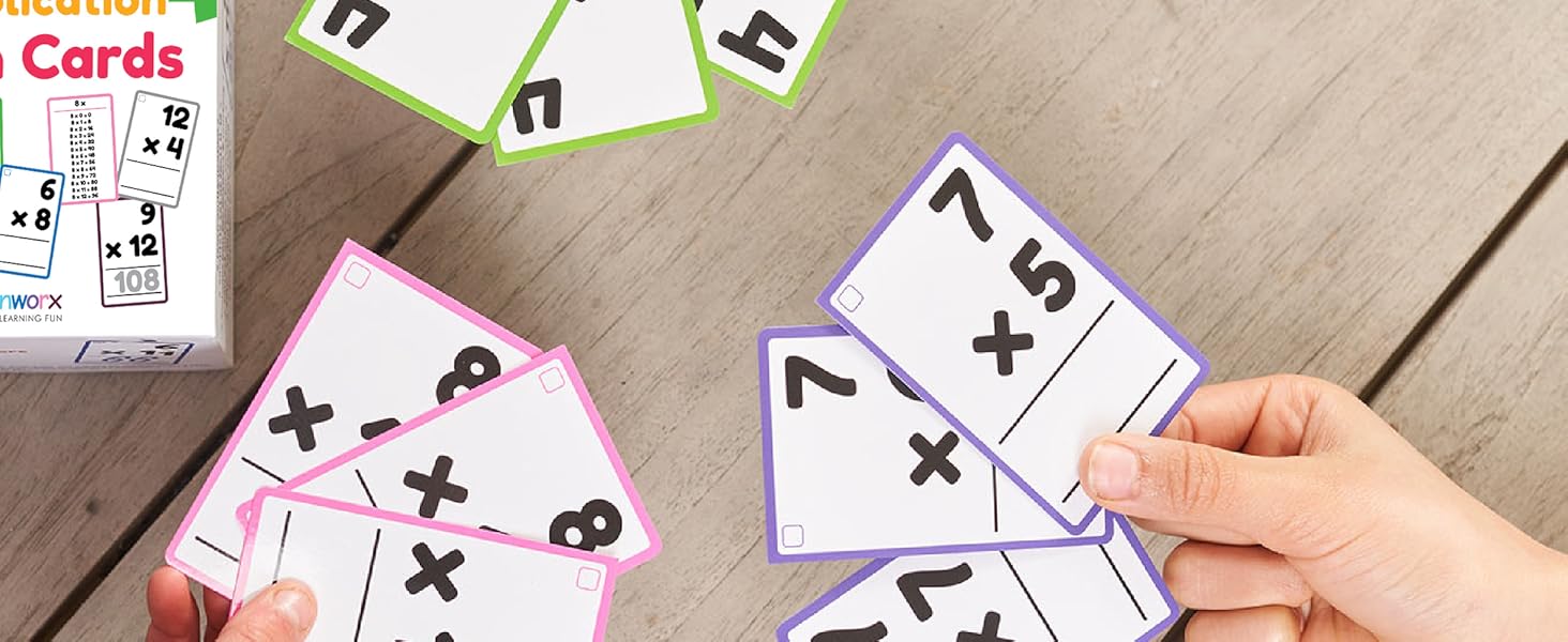 Amazon.com: Multiplication and Division Flash Cards 3rd Grade 4th 5th ...