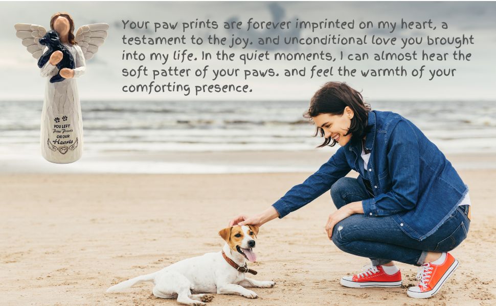 Amazon.com : DUDULOVY Dog Memorial Gifts for Loss of Dog, Pet Memorial Gifts for Dogs, Sculpted ...