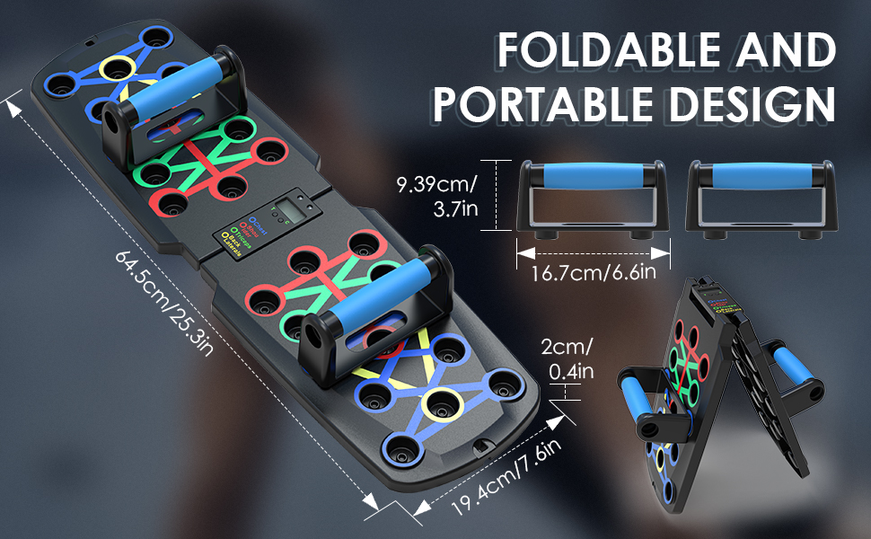 Amazon.com : Push Up Board, Multi-Function Push Up Bar with Automatic ...