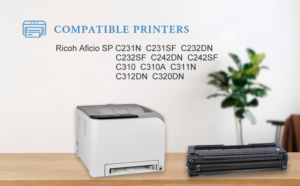 Amazon.com: Weemay SP C310HA Toner Cartridge Replacement for Ricoh SP C310A C231N C231SF C232SF ...