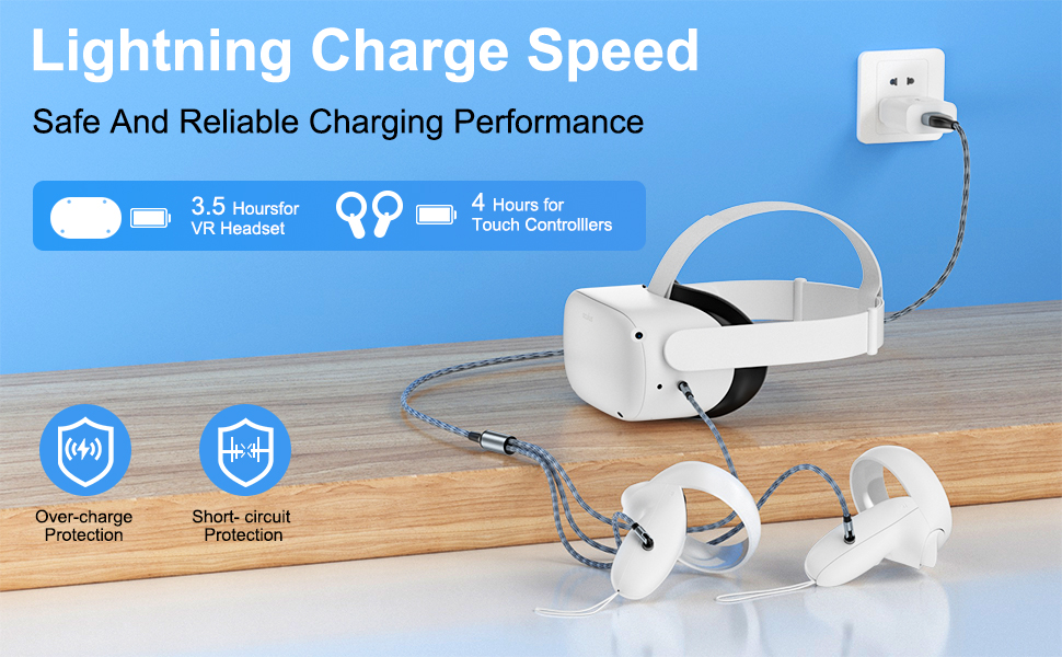 Amazon.com: Magnetic Charging Kit for Oculus Quest 2, All-in-One ...