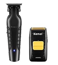 Amazon.com: KEMEI 2299 Professional Hair/Beard Trimmer for Men Zero Gapped Hair Clippers for ...