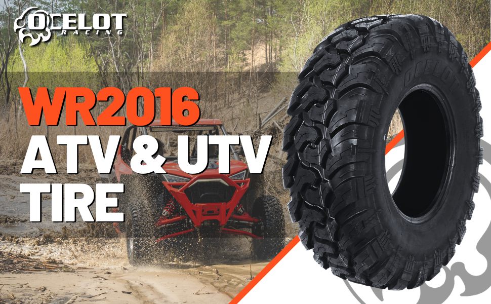 Amazon.com: Ocelot WR2016 32x10x14 UTV Tires All Terrain, Durable 8-Ply Radial Construction and ...