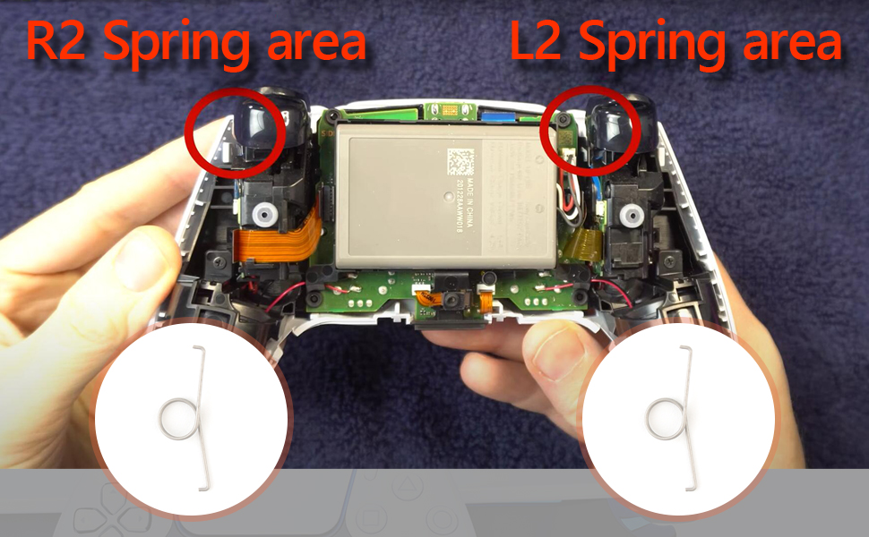 4Pcs For PS5 R2 L2 Trigger Button Spring For PlayStation5 PS5 ...