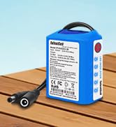 Amazon.com: Talentcell 24V 6Ah LiFePO4 Battery Pack LF8011, 25.6V 153.6Wh Deep Cycle ...