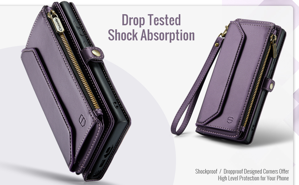 Amazon.com: Strapurs Crossbody Wallet Case Compatible with Samsung Galaxy S23 Ultra 5G RFID ...