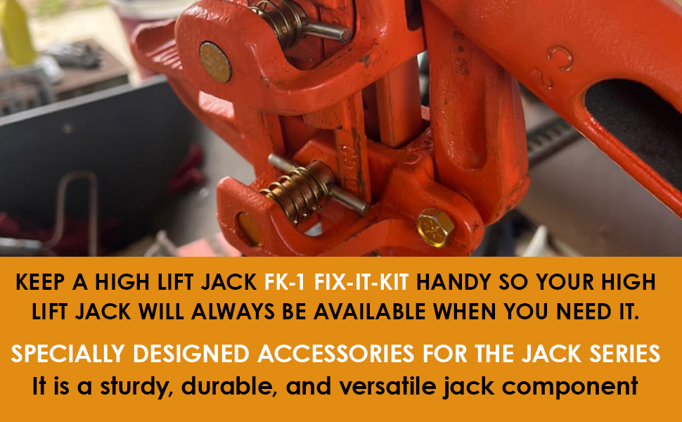 Amazon.com: GGTE High Lift Jack Fk-1 Fix-It-Kit for Hi Lift Jack Accessories : Automotive