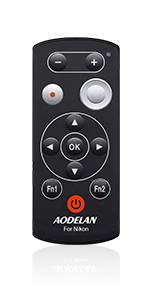 Amazon.com : AODELAN Camera Wireless Shutter Release Remote Control for Nikon COOLPIX P1000 P950 ...