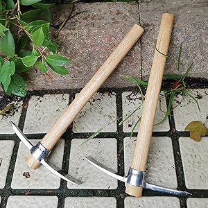 Amazon.com : LOZHGO Pick Mattock Hoe Garden Pick Mattock Hoe Pickaxe ...
