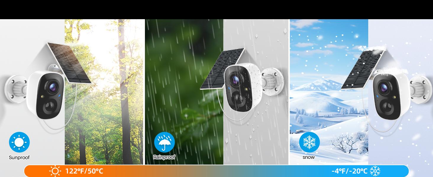 MaxiViz Solar Security Camera Wireless Outdoor, 2K Cameras for Home Security Outside with AI ...