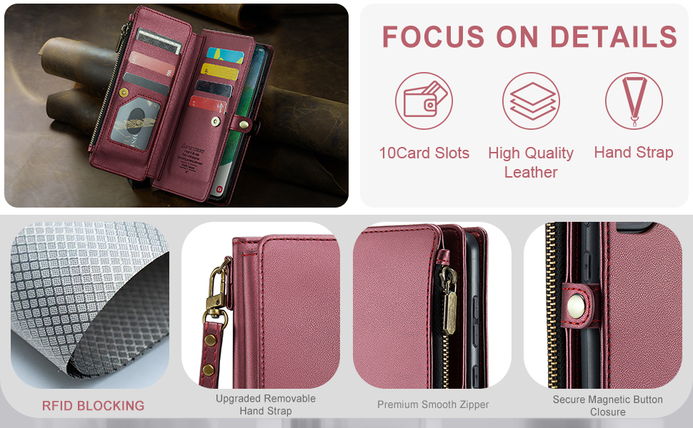 Amazon.com: Defencase for Galaxy S21 FE 5G Case, 【RFID Blocking】 for Samsung Galaxy S21 FE 5G ...