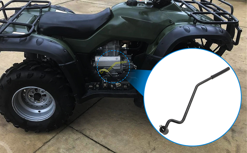 Amazon.com: AUTOVIC Gear Shift Lever Compatible with Honda Rancher Foreman 350 450 500 ES ...