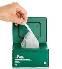 Amazon.com : VT COSMETICS Daily Soothing Mask 30ea, Facial Sheet Mask Pick and Quick Dispenser ...