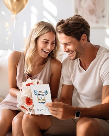 LOViLEE® Dankeskarten inkl. extra Umschläge & Sticker zu jedem Anlass im 10er Geschenkset ...