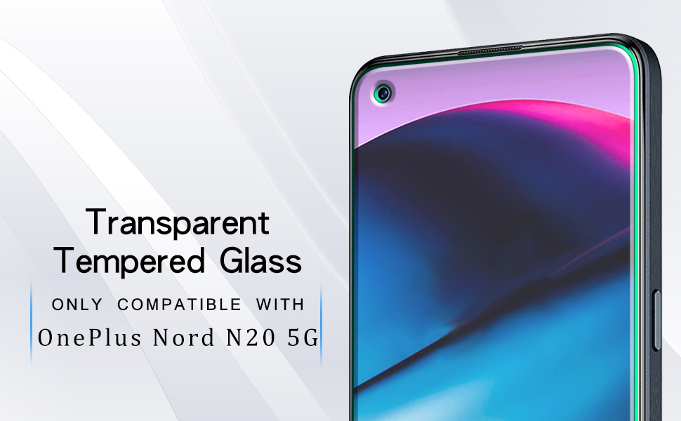 Amazon.com: KATIN [2-Pack] Screen Protector For OnePlus Nord N20 5G [Not Fit for Nord N200 5G ...