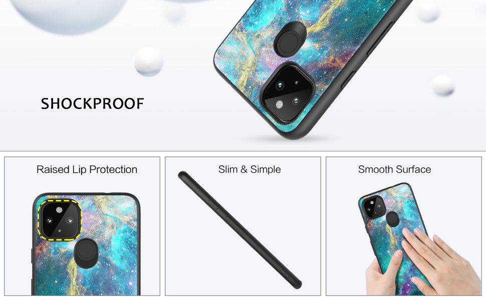 Amazon.com: BENTOBEN for Pixel 5 Case, Google Pixel 5 Case, Slim Glow in The Dark Hybrid Hard PC ...