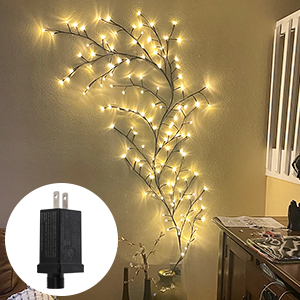 Amazon.com: SZMiNiLED Enchanted Willow Vine Lights with Remote：Christmas Decorations 144 LEDs ...
