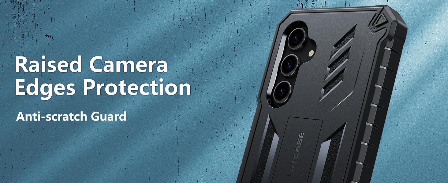 Amazon.com: FNTCASE for Samsung Galaxy S23-FE Case: S23fe 5G Phone Case Heavy Duty Drop ...