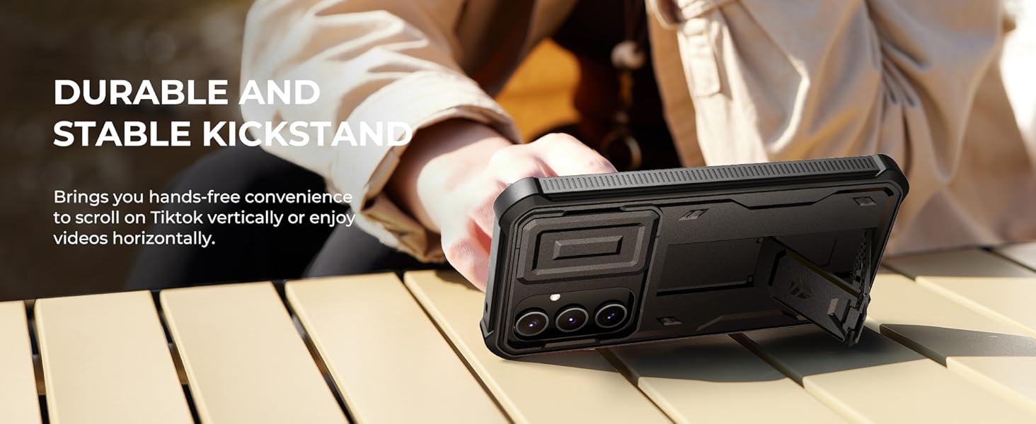 Amazon.com: Dexnor for Samsung Galaxy A55-5G Case, [2 Front Frame] [Built-in Slide Camera Cover ...