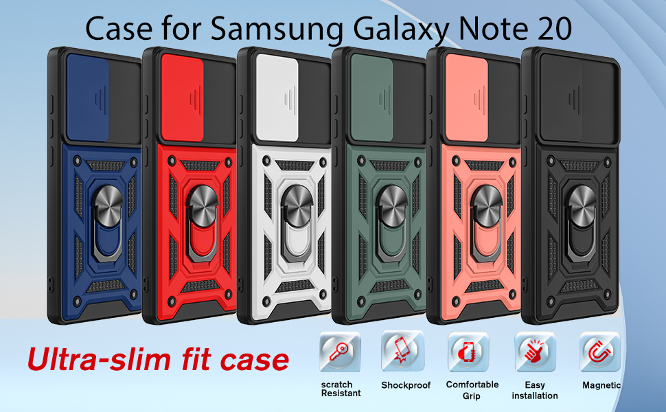 Amazon.com: AYMECL for Note 20 Case, Galaxy Note 20 Case with Flexible TPU Screen Protector 2 ...