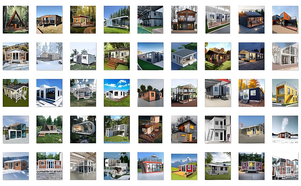 Amazon.com: Portable Mobile Tiny Homes for Sale Prefab Tiny Houses to ...