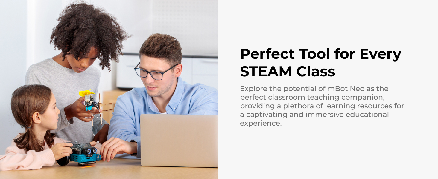 Amazon.com: Makeblock mBot Neo Coding Robot for Kids, Learning ...