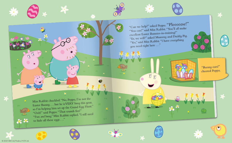 Peppa Pig: Peppa’s Grand Easter Egg Hunt: A Lift-the-Flap Picture Book ...