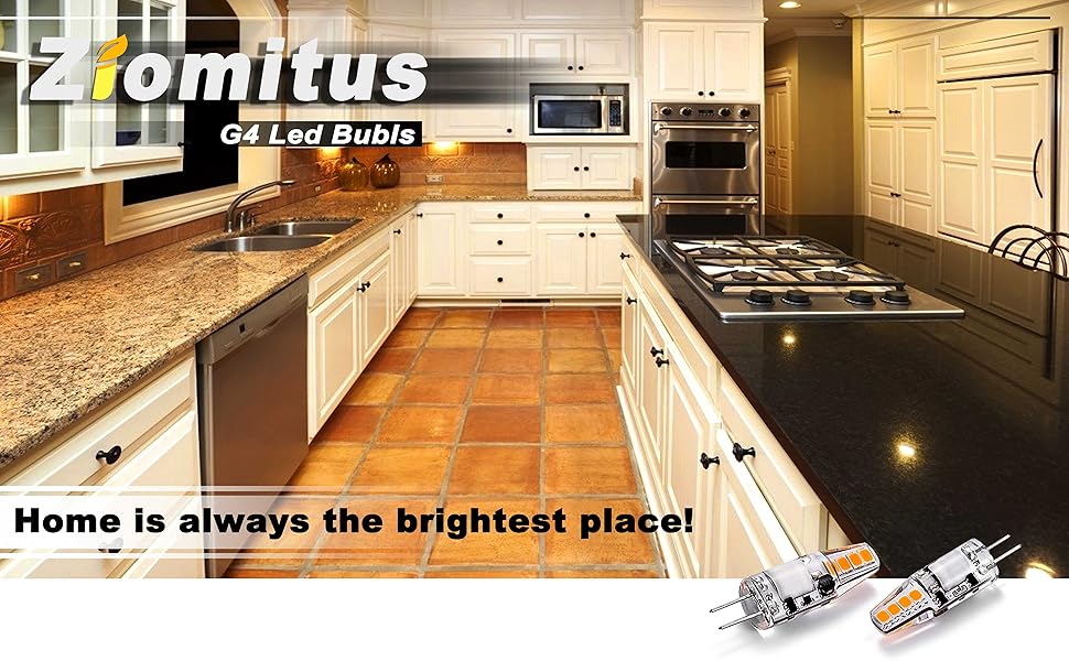Amazon.com: Ziomitus G4 LED Bulbs 10W-20W T3 Halogen 12V Landscape Replacement, JC Bi-Pin Base ...