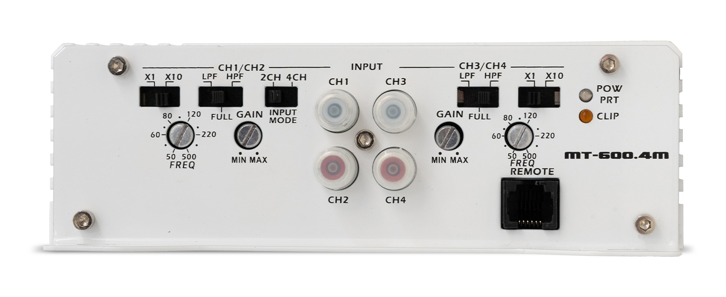 Amazon.com: Stinger Audio MT-600.4M 1000 Watt RMS 4-Channel Compact Marine Audio Amplifier ...