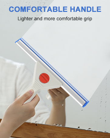 Amazon.com: SetSail Shower Squeegee for Glass Doors, Small Squeegee for Shower Glass Door Mini ...