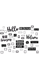 Amazon.com: Teacher Created Resources Black & White Bold Block 4 ...