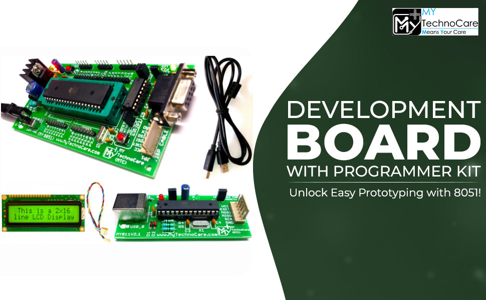 Amazon.in: Buy My TechnoCare 8051 Development Board with USBasp ISP ...