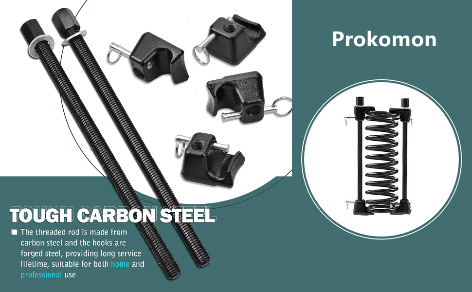 Amazon.com: Prokomon Macpherson Strut Spring Compressor Tool; Heavy ...