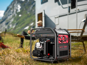 PowerSmart 4400 Watt Portable Generator with Inverter Technology, RV ...
