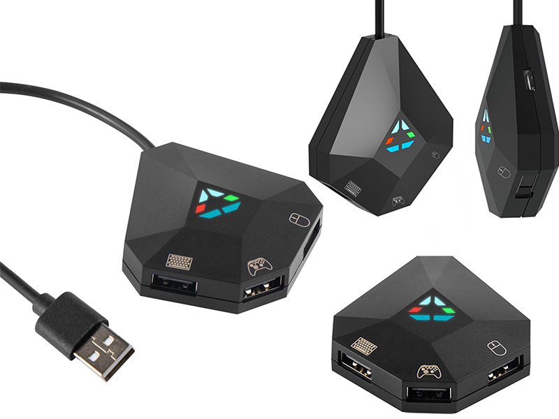 Amazon.com: Joso Keyboard and Mouse Adapter for Nintendo Switch, Keyboard Mouse Converter for ...